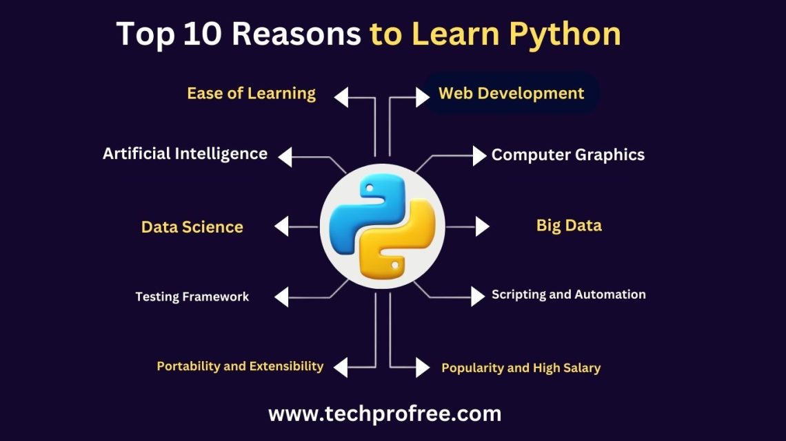 Top 10 Reasons To Learn Python For 2025 Techprofree